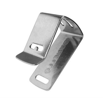 Dynello Clips til surringsbånd, Rustfrit stål, 50mm bånd